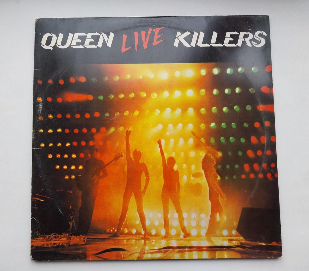 Queen - LIVE Killers, Vintage Vinyl Record, 2 LP MINT - Etsy