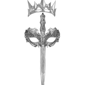 Tattoo Design Nesta / Acotar Inspired 2 Options Tattoo / Crown Sword ...