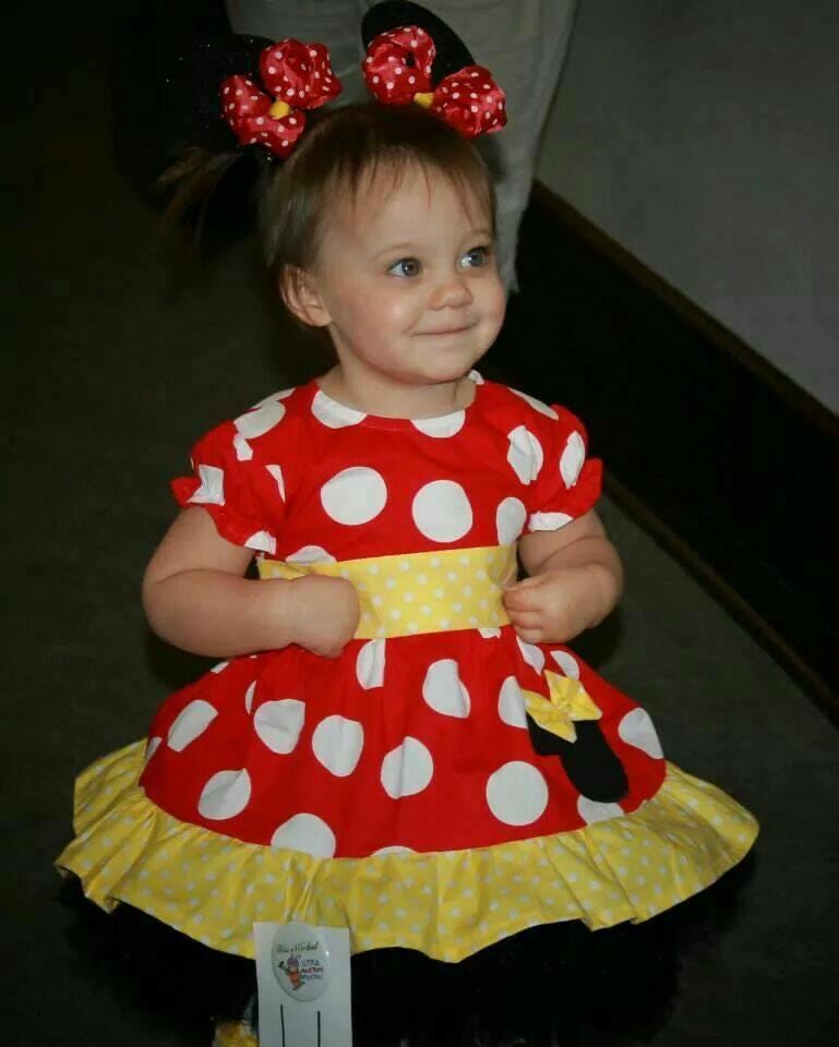 Mouse Inspired Dress Outfit Halloween Costume Dress Fun Party Wear ...
