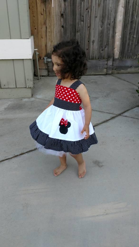 Mouse Inspired Dress Outfit Halloween Costume Dress Fun Party Wear ...
