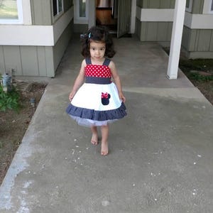 Mouse Inspired Dress Outfit Halloween Costume Dress Fun Party Wear ...