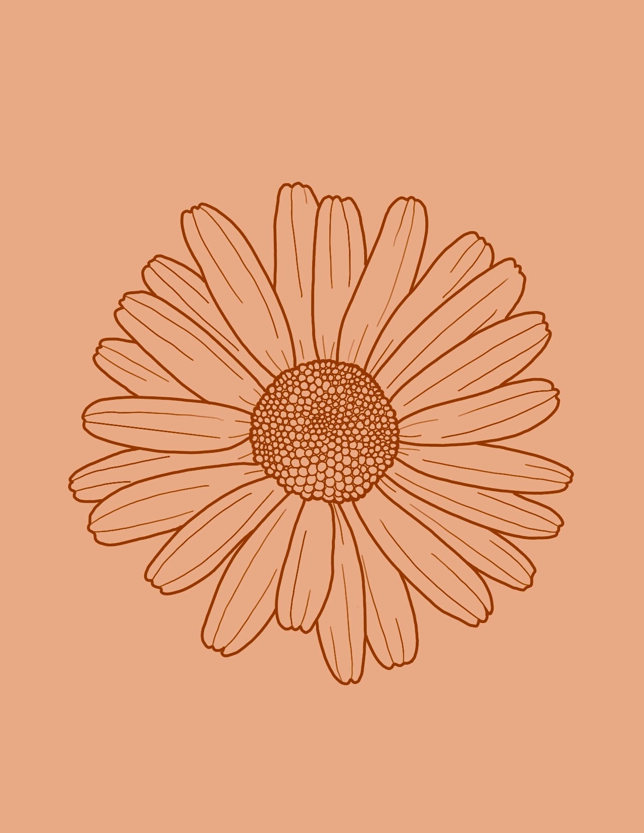 Daisy Floral Print - Etsy