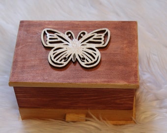 Two Tone Wood Box | Etsy