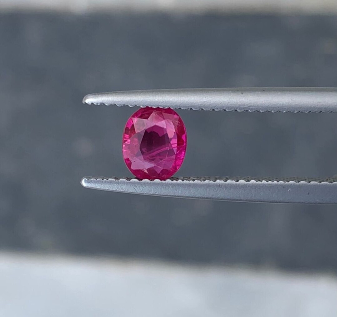 Afghan Ruby. 0.75ct. July Birthstone. - Etsy