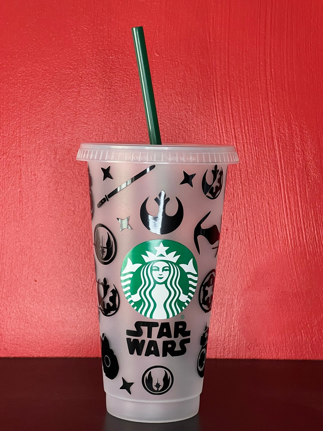 Starwar's Starbucks Cold Cup - Etsy