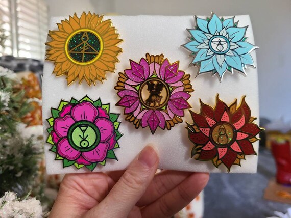 TOH Spell Blossoms ice Glyph Fire Glyph Plant Glyph Light - Etsy Canada