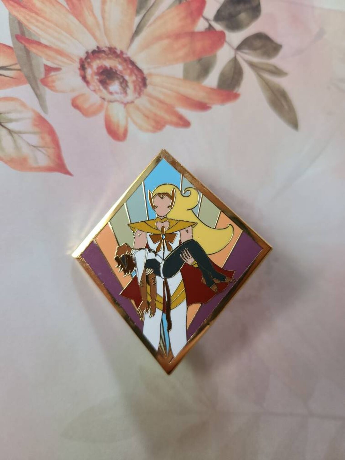 Catradora Ship Hard Enamel Pins SPOP Princess Prom Catra Adora - Etsy