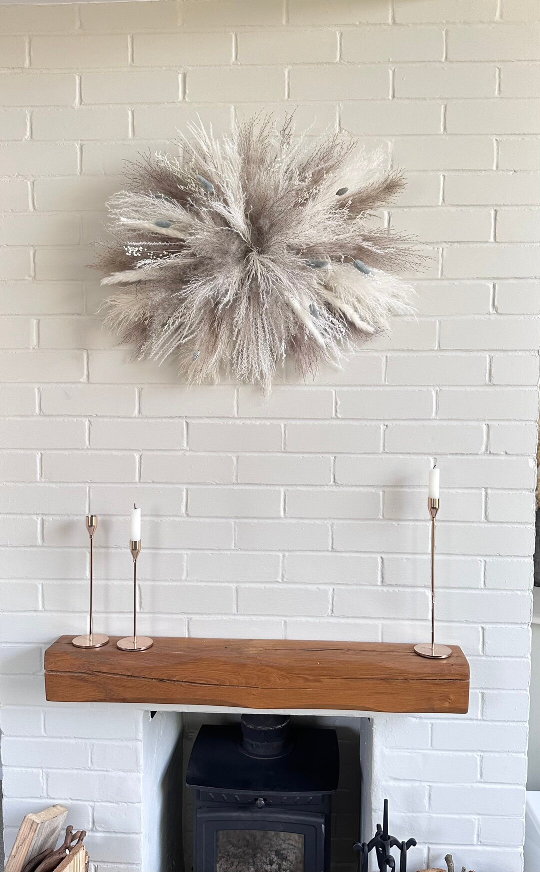 Pampas Wall Decor Neon Sign Arrangement Pampas Arch - Etsy