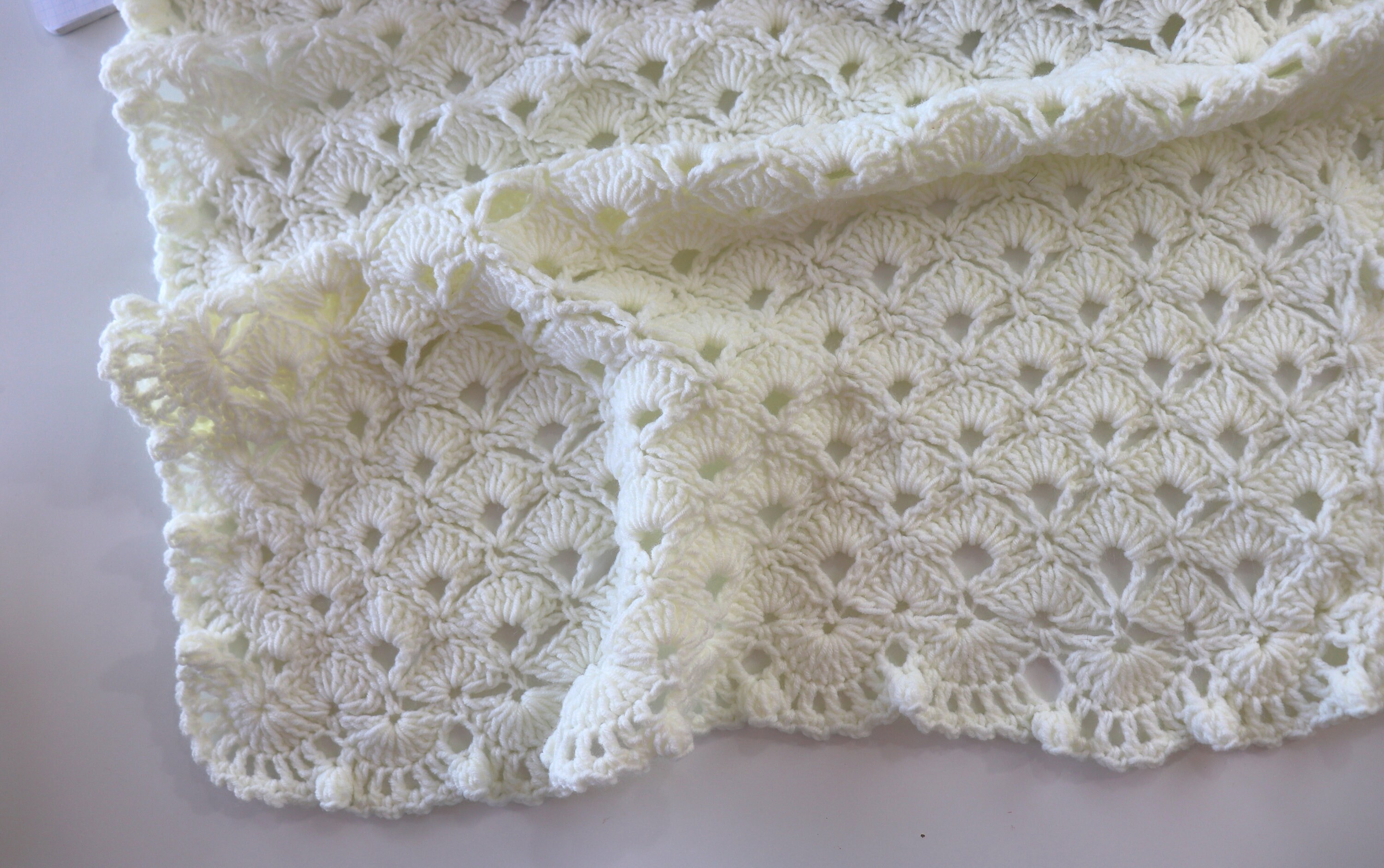 Crochet Shell Stitch Blanket Written Pattern Sirin's - Etsy Australia