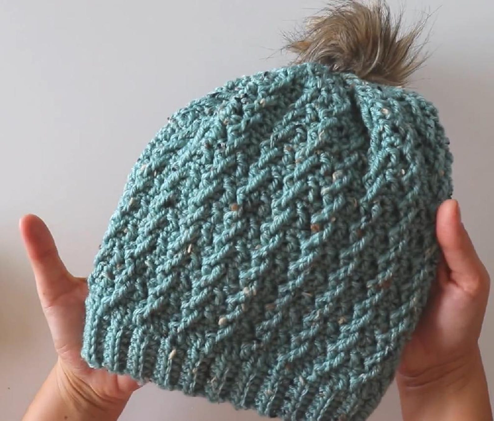 Crochet Twisted Hat Written Pattern | Sirin's Crochet | Instant PDF ...