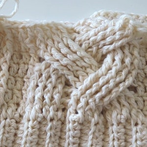 Crochet Braided Hat Written Pattern | Sirin's Crochet | Instant PDF ...