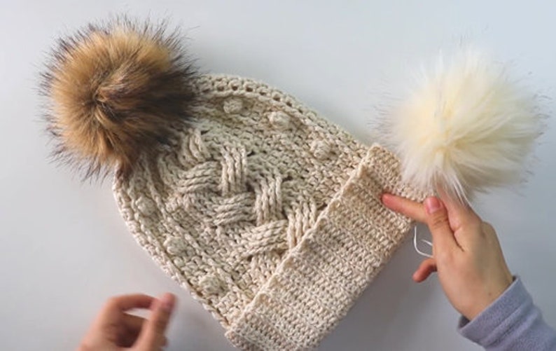 Crochet Braided Hat Written Pattern | Sirin's Crochet | Instant PDF ...