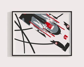 Audi Le Mans Poster - Etsy