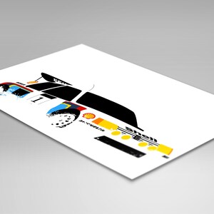 1985 Peugeot 205 T16 Group B Rally Ari Vatanen Timo Salonen - Etsy 日本