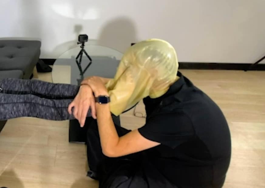 New Feet Fetish Latex Hood Rubber Foot Worship Hood Unisex by Code LNDN ...