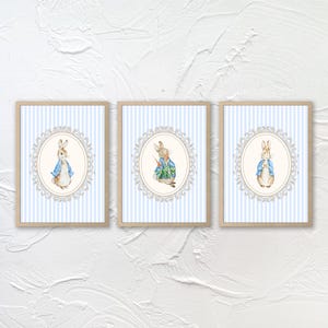 Peter Rabbit Nursery Prints | Cottagecore Print | Nursery Baby Room ...