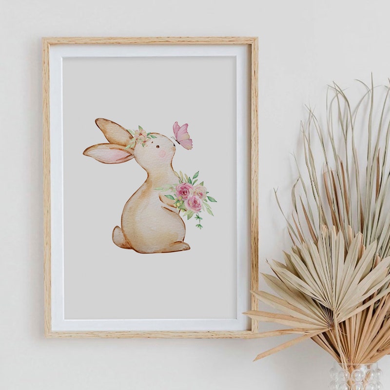 Baby Bunny Print - Etsy