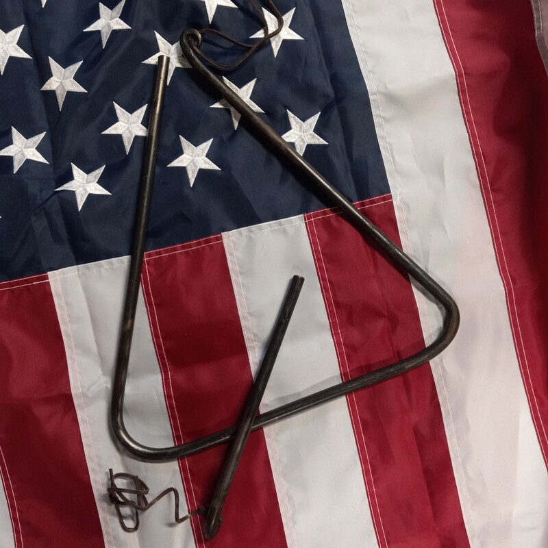 Triangle Dinner Bell - Etsy