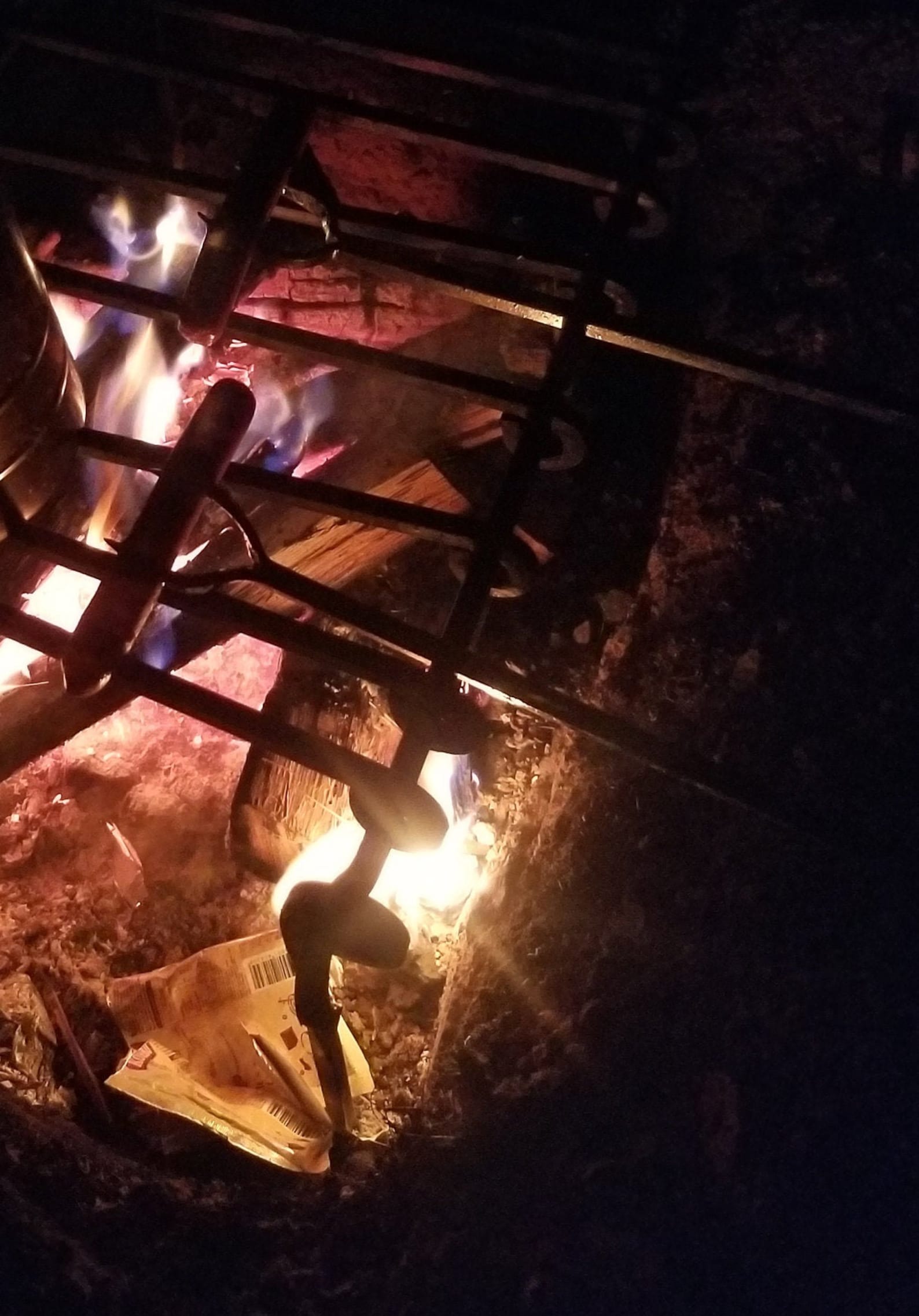 HAND FORGED Campfire Squirrel Cooker Fire Irons - Etsy