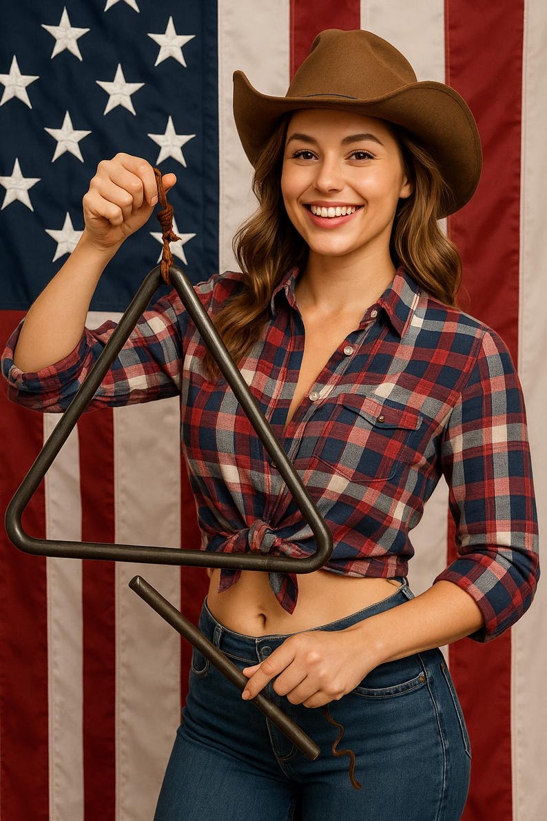 Hand Forged Dinner Triangle – Iron Dinner Bell With Clear Ring, Rustic ...