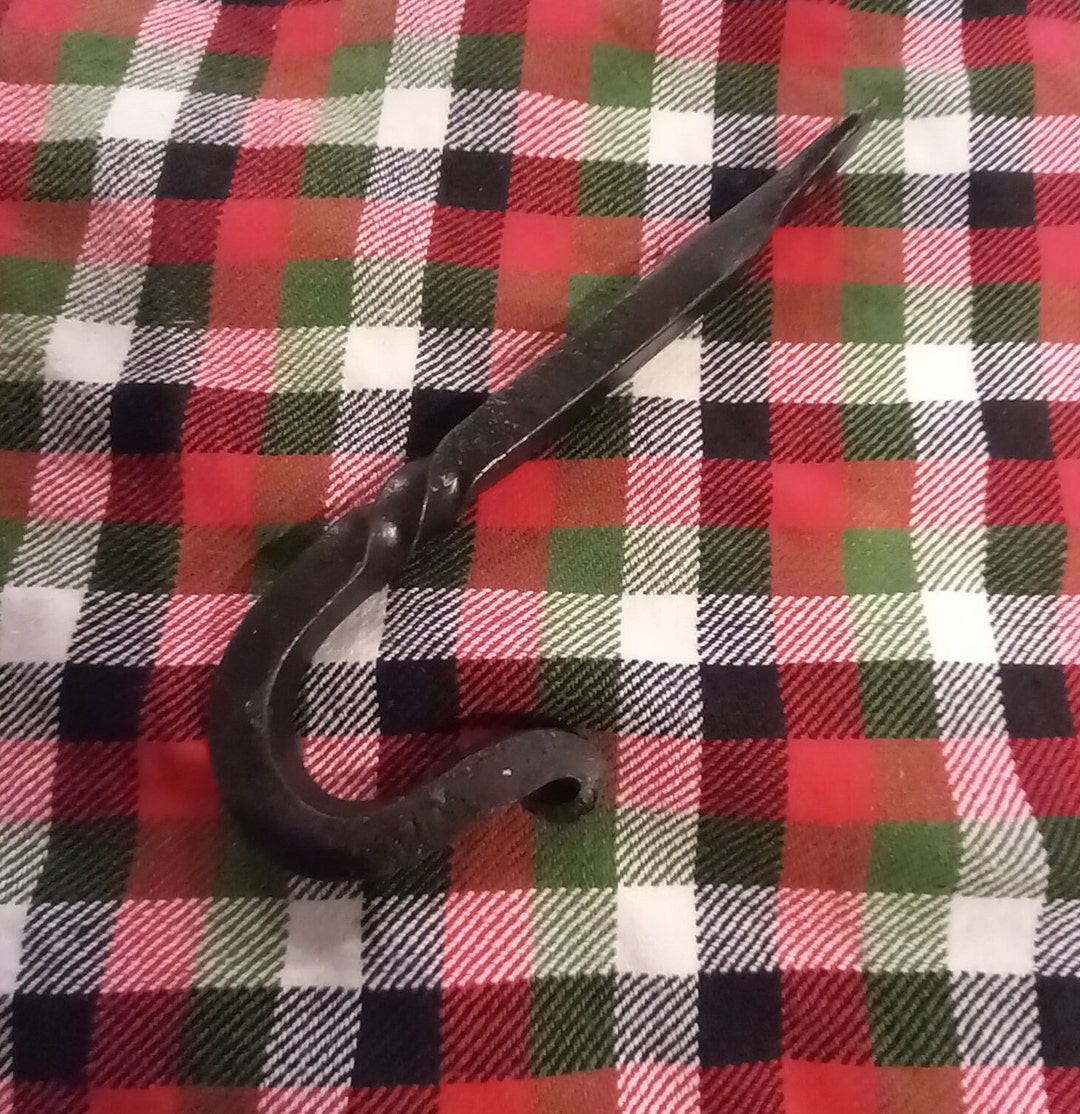 SINGLE or Double J Hook for Fire Pokers - Etsy