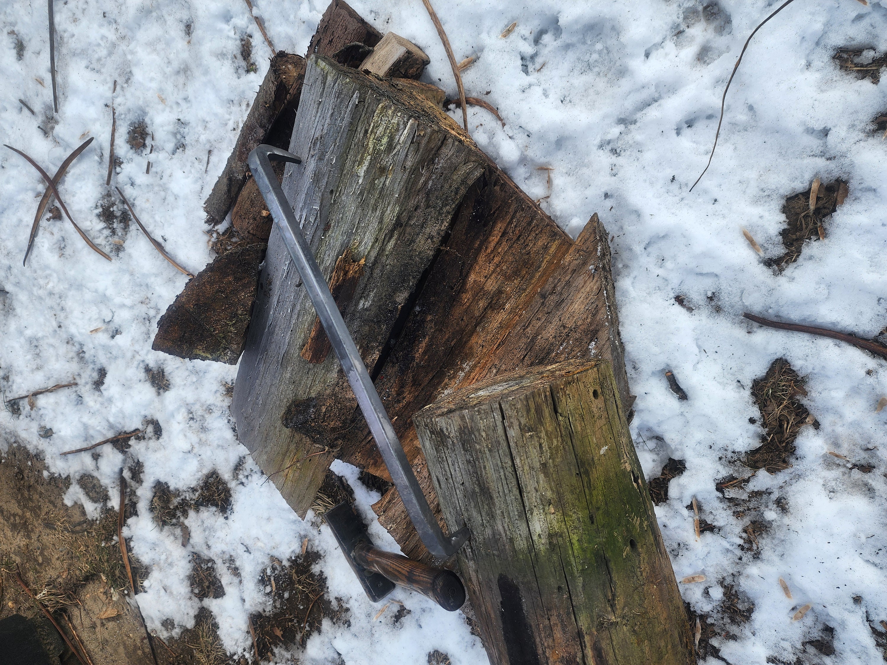 Hand Forged Log Dogs 5 Pack Heavy Duty Timber Framing Woodworking, USA ...