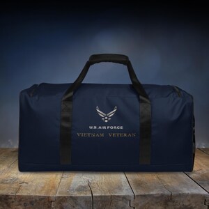 US Air Force Duffle Bag, Custom Military Bags, Personalized Air Force ...