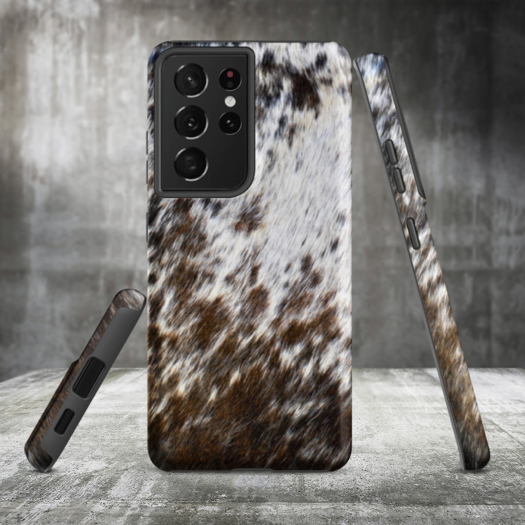 Cowhide Print Samsung® Tough Phone Case, Cool Cow Print, Freakin Love ...