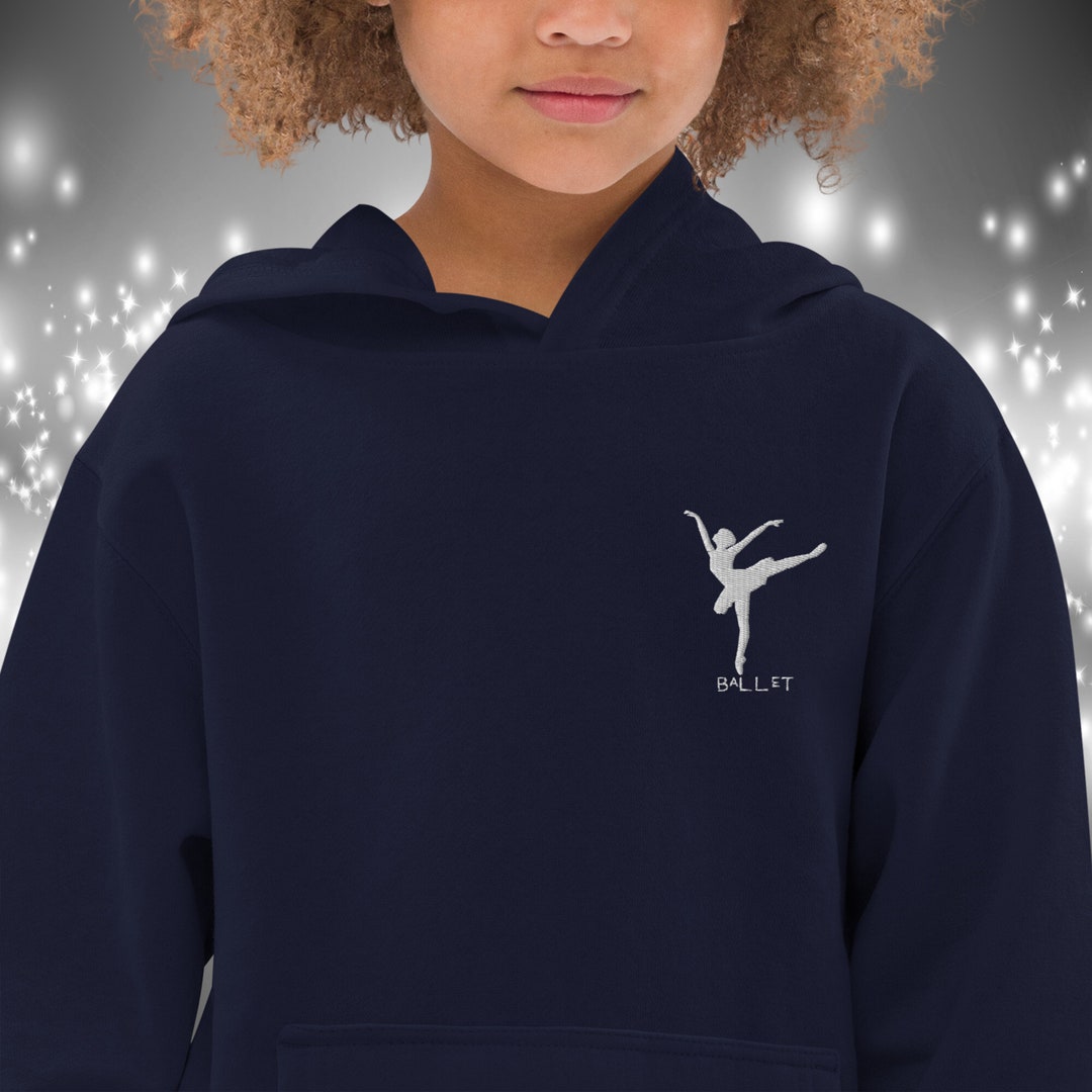 Ballet Kids Hoodie, Kids Ballerina Hoodie, Kids Ballet Sweatshirt ...