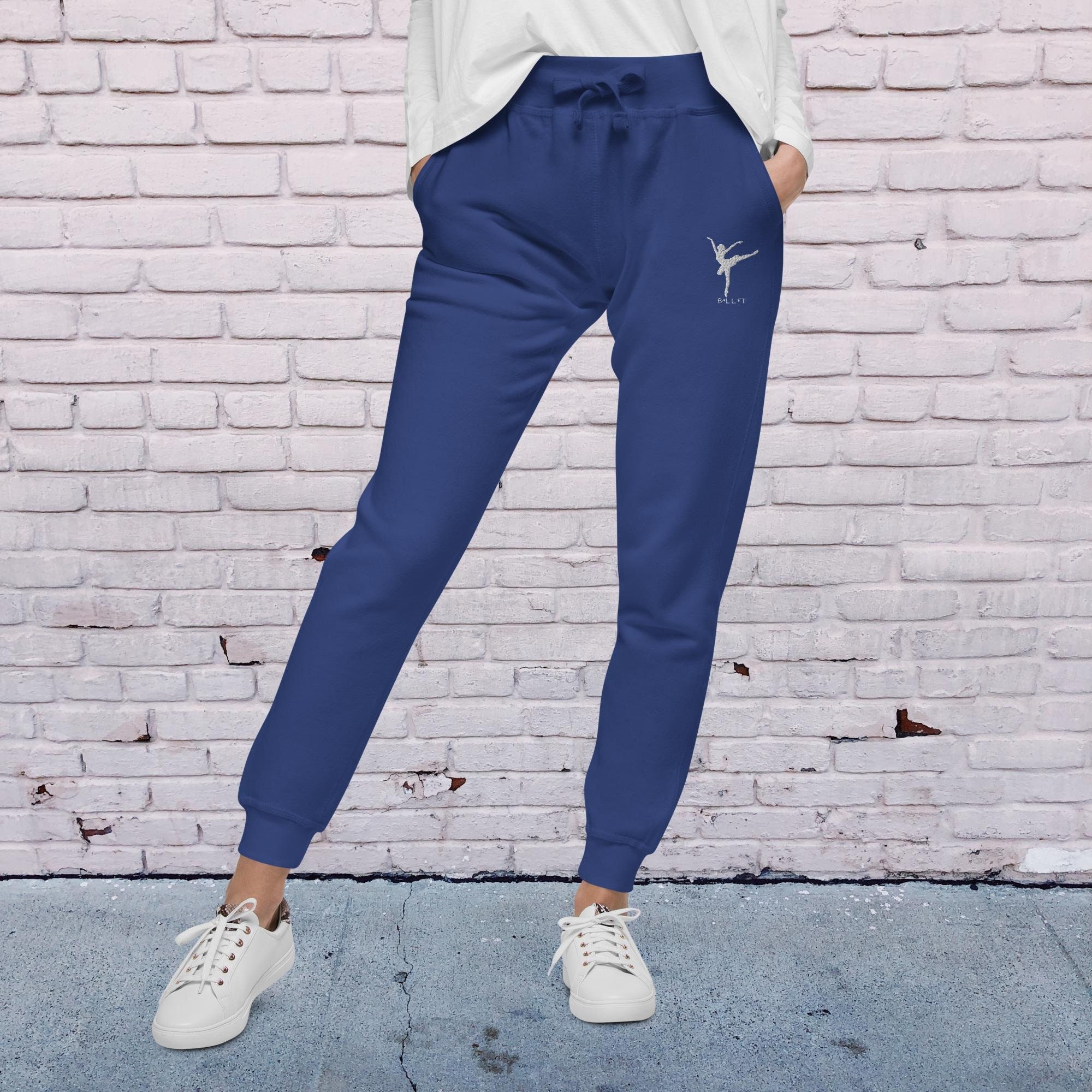 Ballet Embroidered Sweatpants, Soft Sweatpants, Comfy Sweats, Ballet ...
