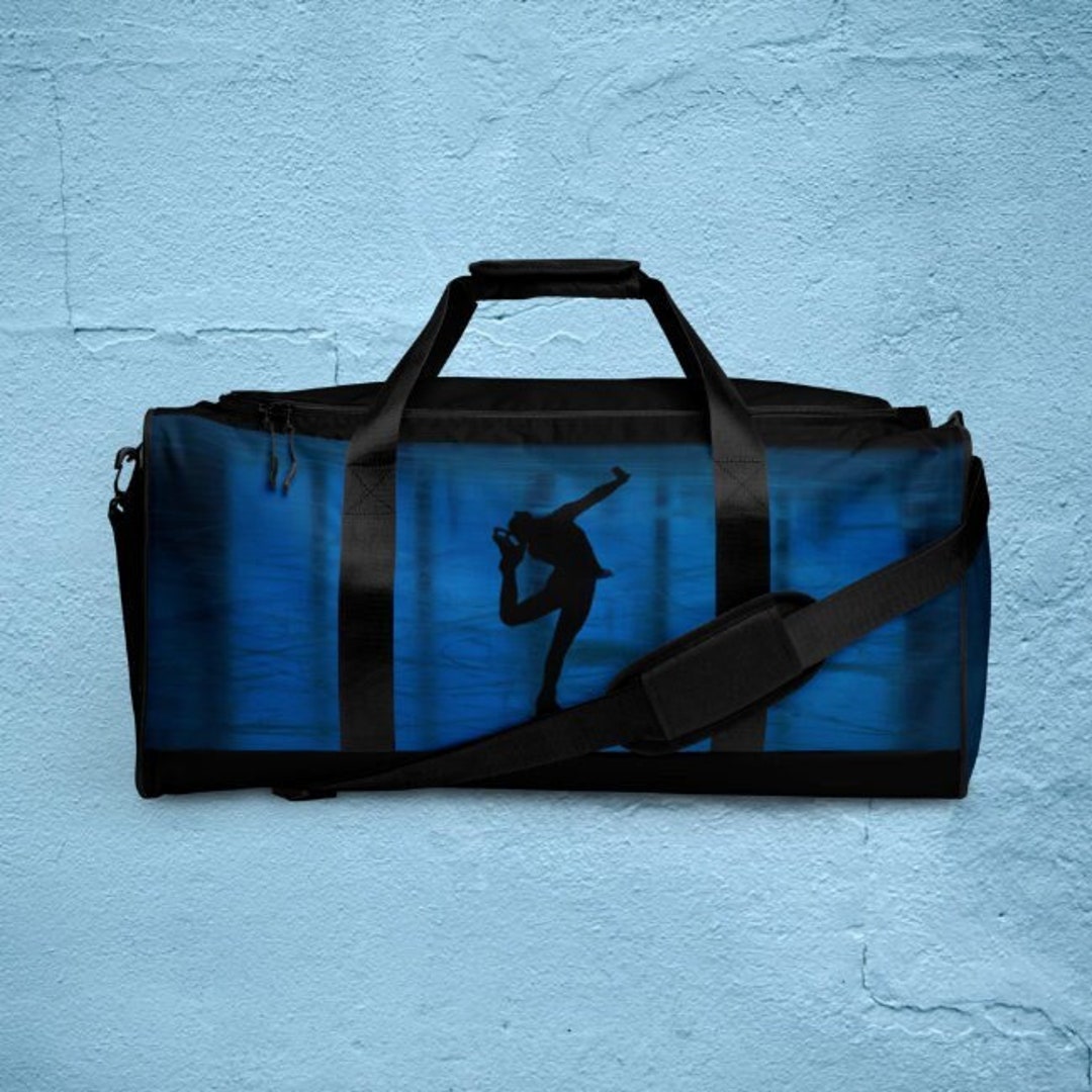 Cool Blue Figure Skating Duffel Bag, Ice Skating Bags, Gifts for Her ...