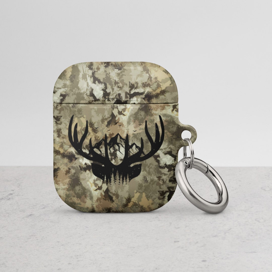 Camo Mountain Antlers Protective Case for Airpods®, Gifts for Hunters ...