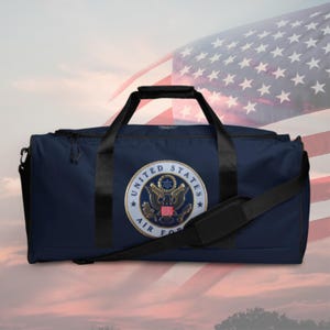 US Air Force Duffle Bag, Custom Military Bags, Personalized Air Force ...