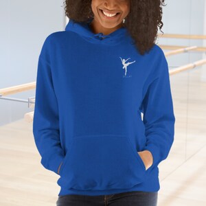 Ballet Embroidered Hoodie, for Ballet Dancers, Ballet Lovers Hoodie ...