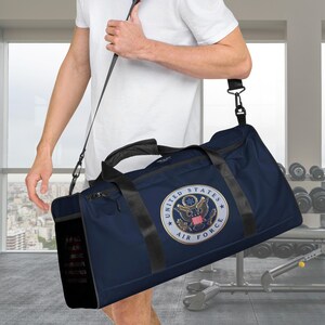 US Air Force Duffle Bag, Custom Military Bags, Personalized Air Force ...