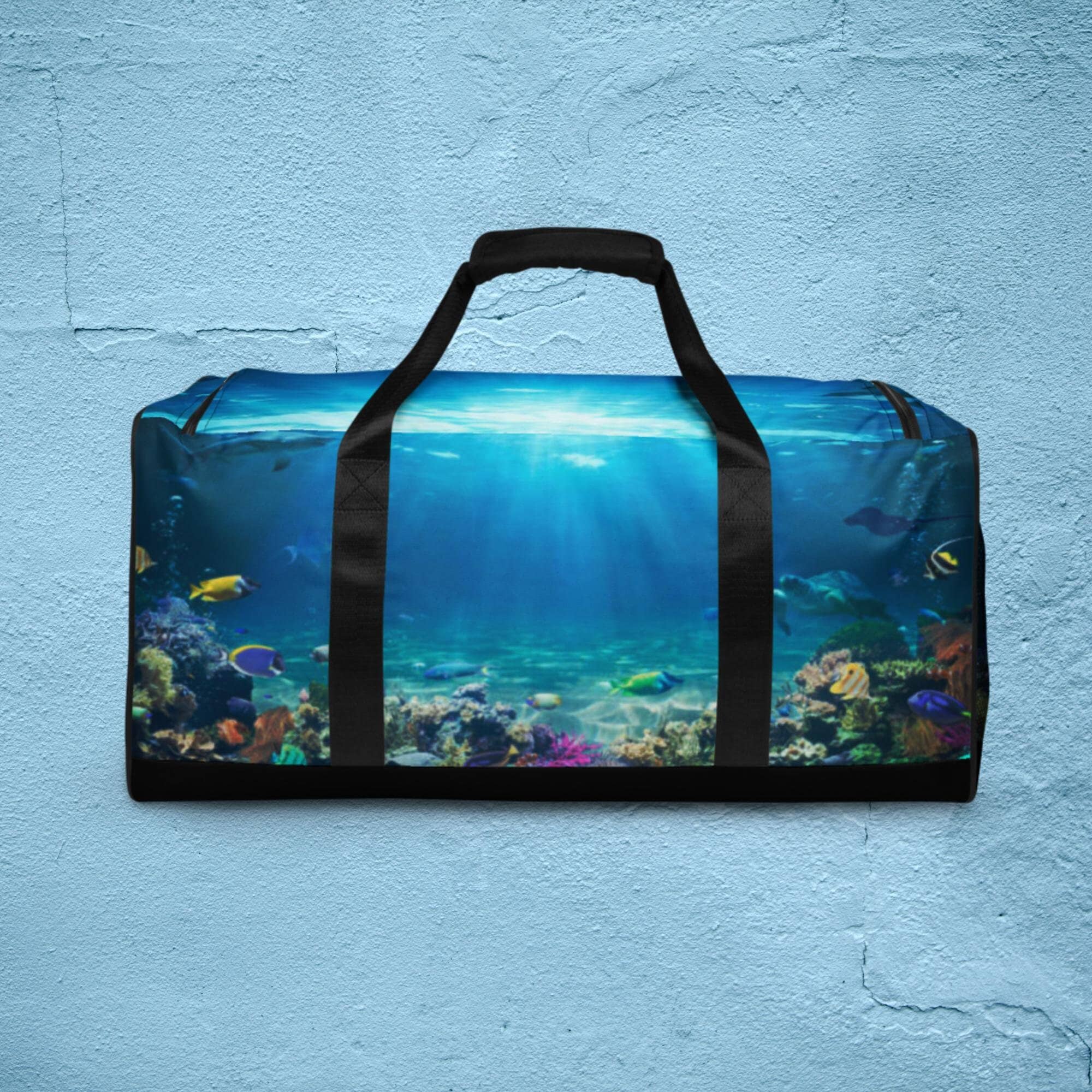 Under the Sea Duffel Bag, Deep Blue Sea Bag, Ocean Fish, Gifts for Her ...