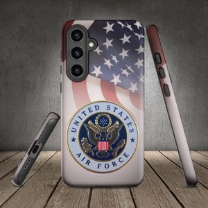US Air Force Flag Samsung® Tough Case, United States Air Force, Gift ...