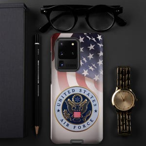 US Air Force Flag Samsung® Tough Case, United States Air Force, Gift ...