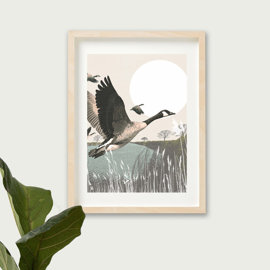 Flying Bird Print Bird Wall Art River Print British Bird | Etsy