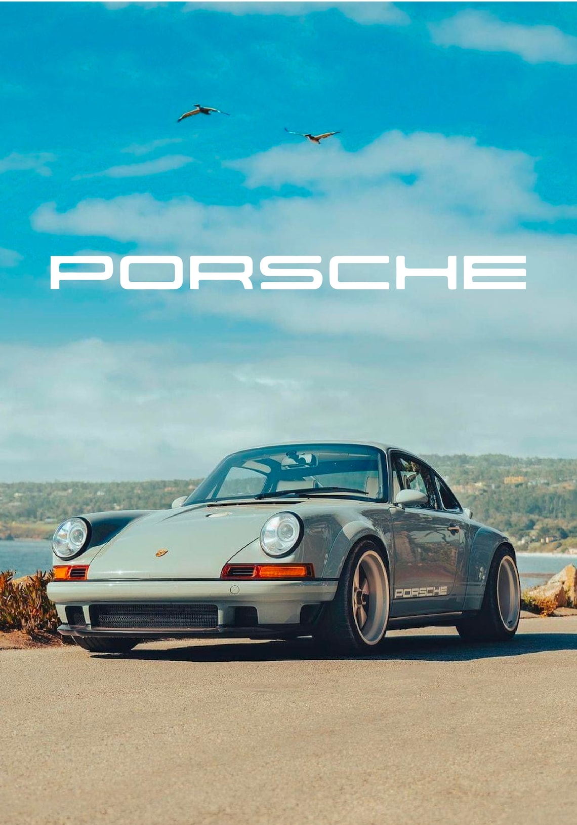 Porsche 911 Poster for Bedroom Vintage Porsche Poster Art, Car Poster ...