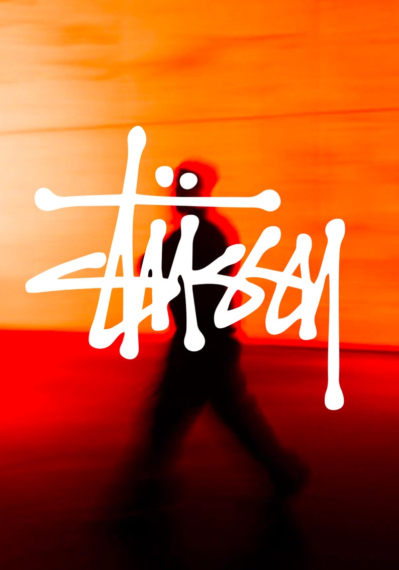 Stussy Aesthetic Poster for Bedroom Stussy Poster Art Streetwear Poster ...