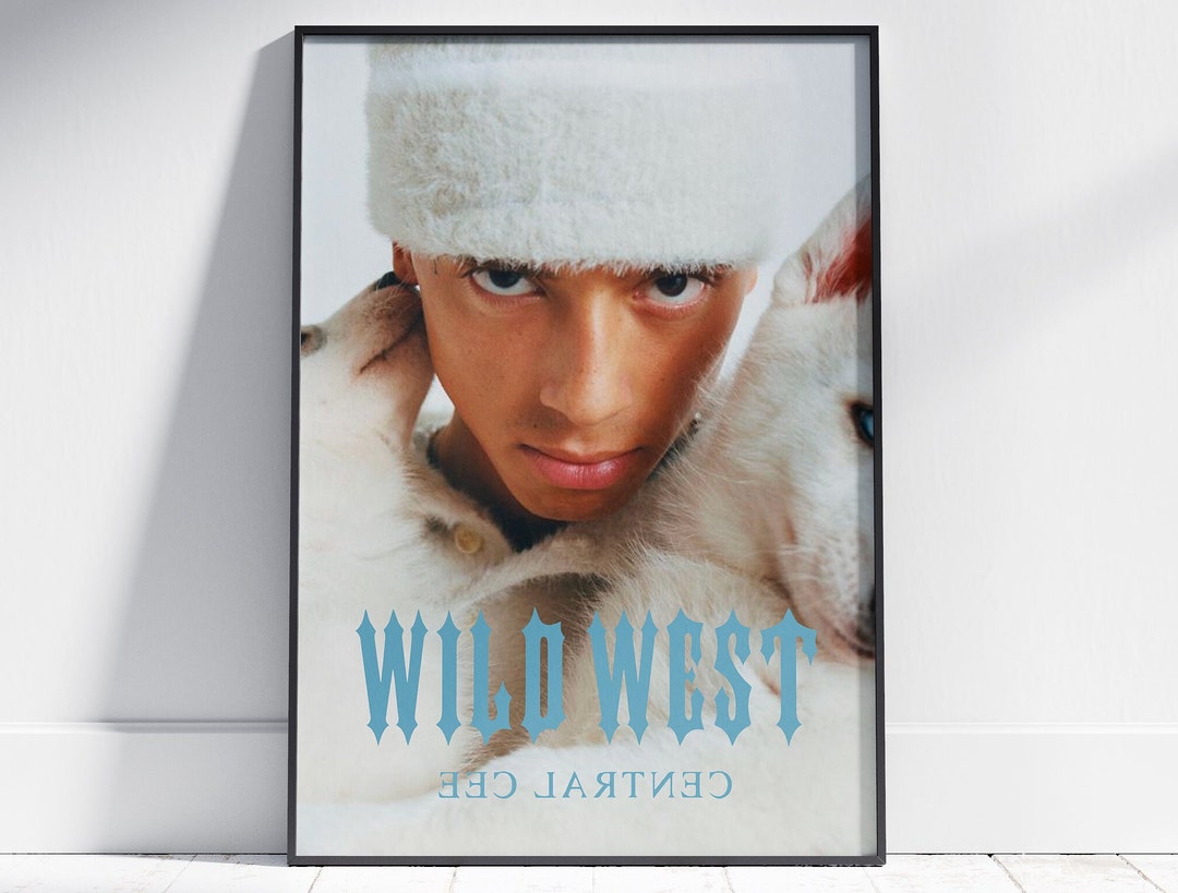 Central Cee Wild West Poster for Bedroom Central Cee Poster Art Cench ...