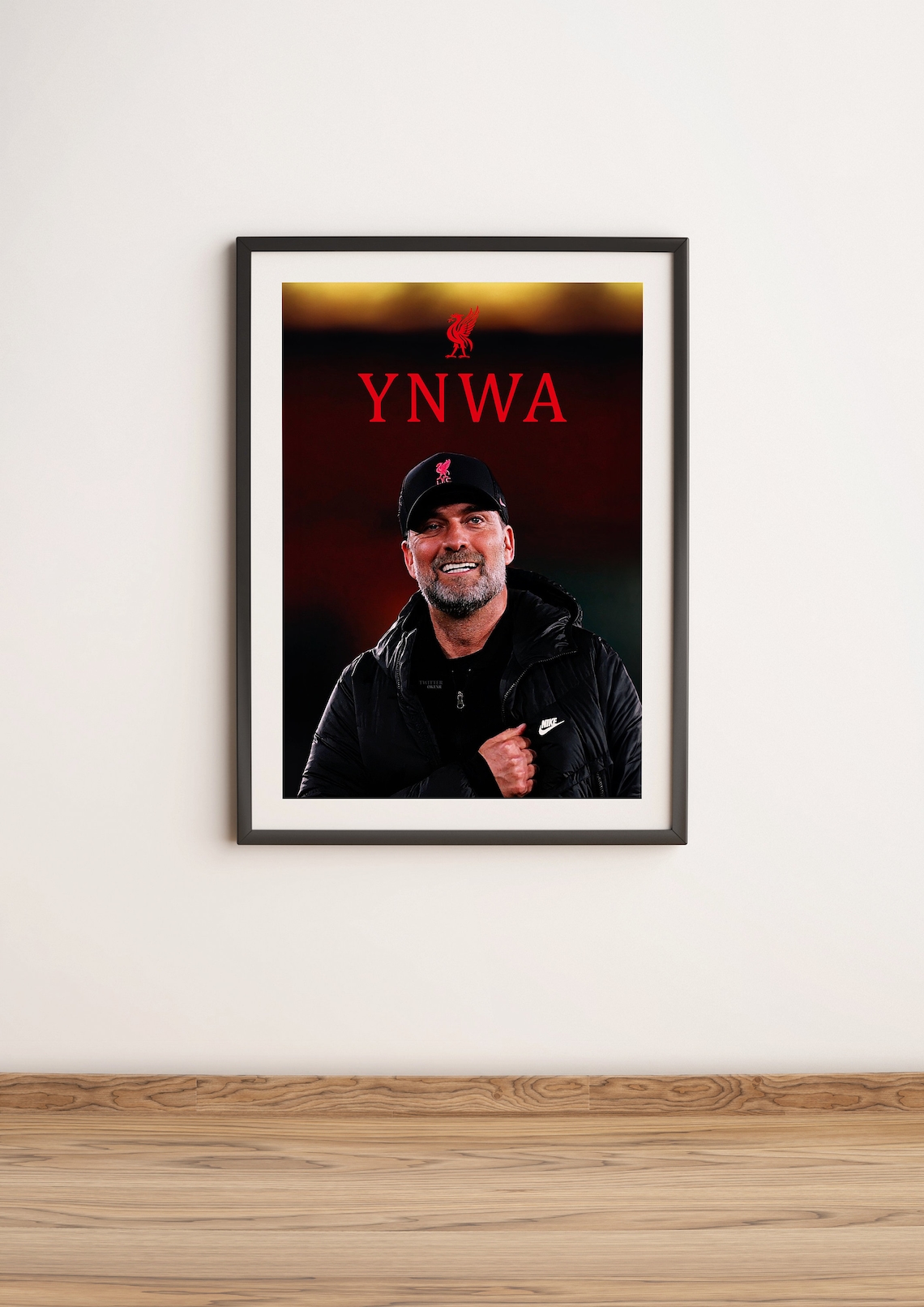 Jurgen Klopp YNWA Poster for Bedroom Klopp Poster Art, Football Poster ...