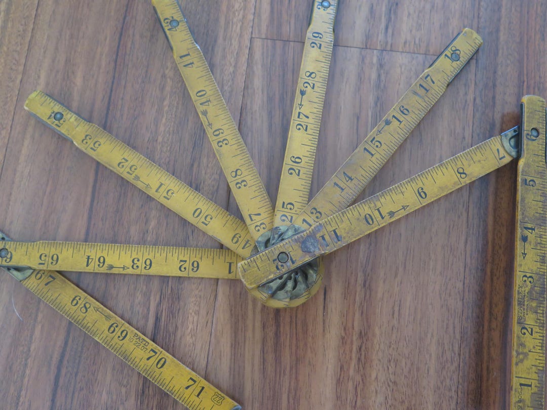 Vintage Expandable Ruler, 1930s, 1940s, Wooden Treasure, Theatre Prop ...