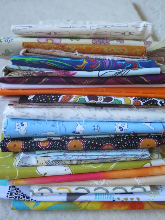 Novelty Fabric Scraps Fabric Offcuts Scrap Piecing Quilting | Etsy