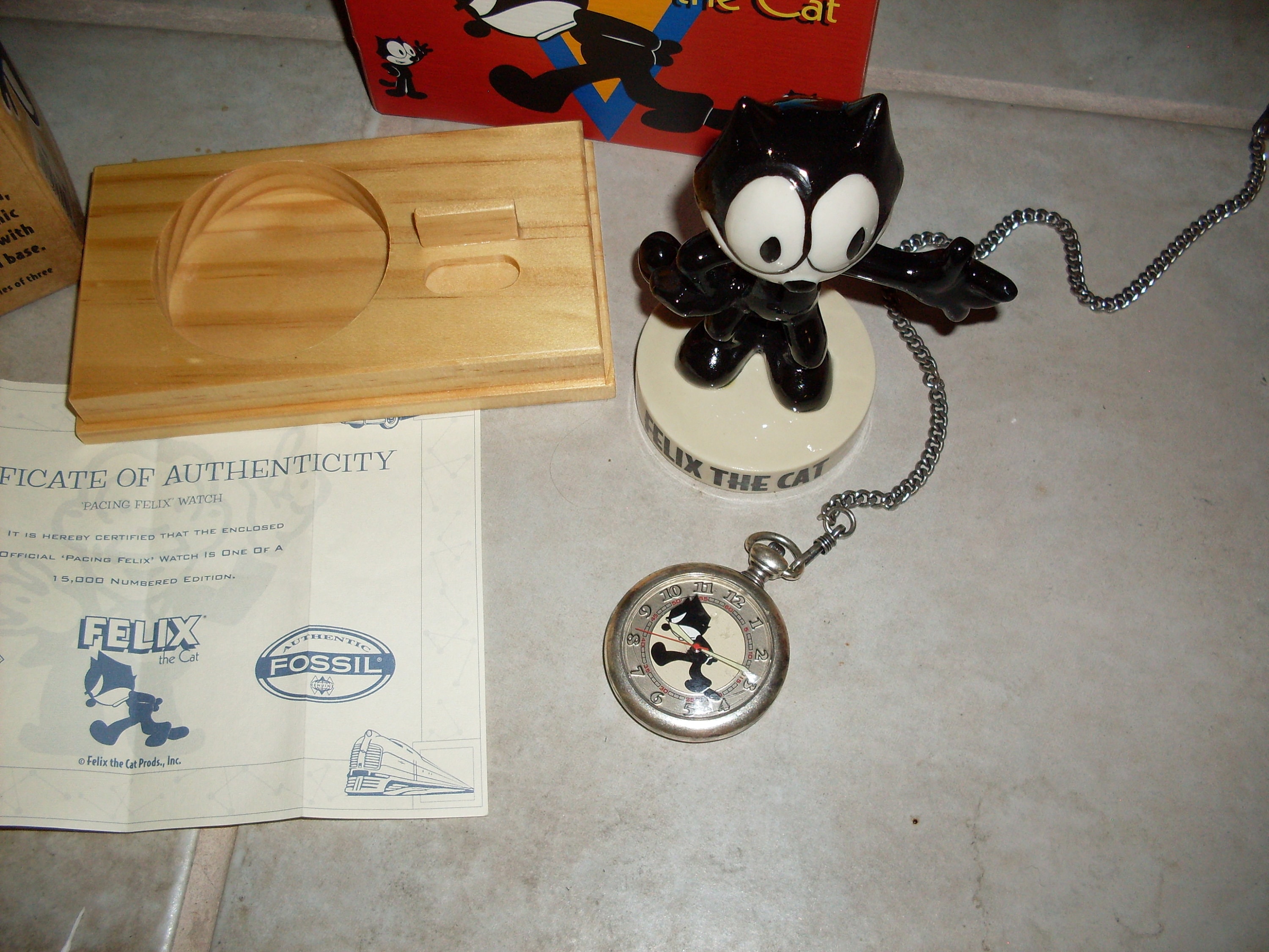 Felix the Cat Collector Fossil Watch Pacing Felix - Etsy