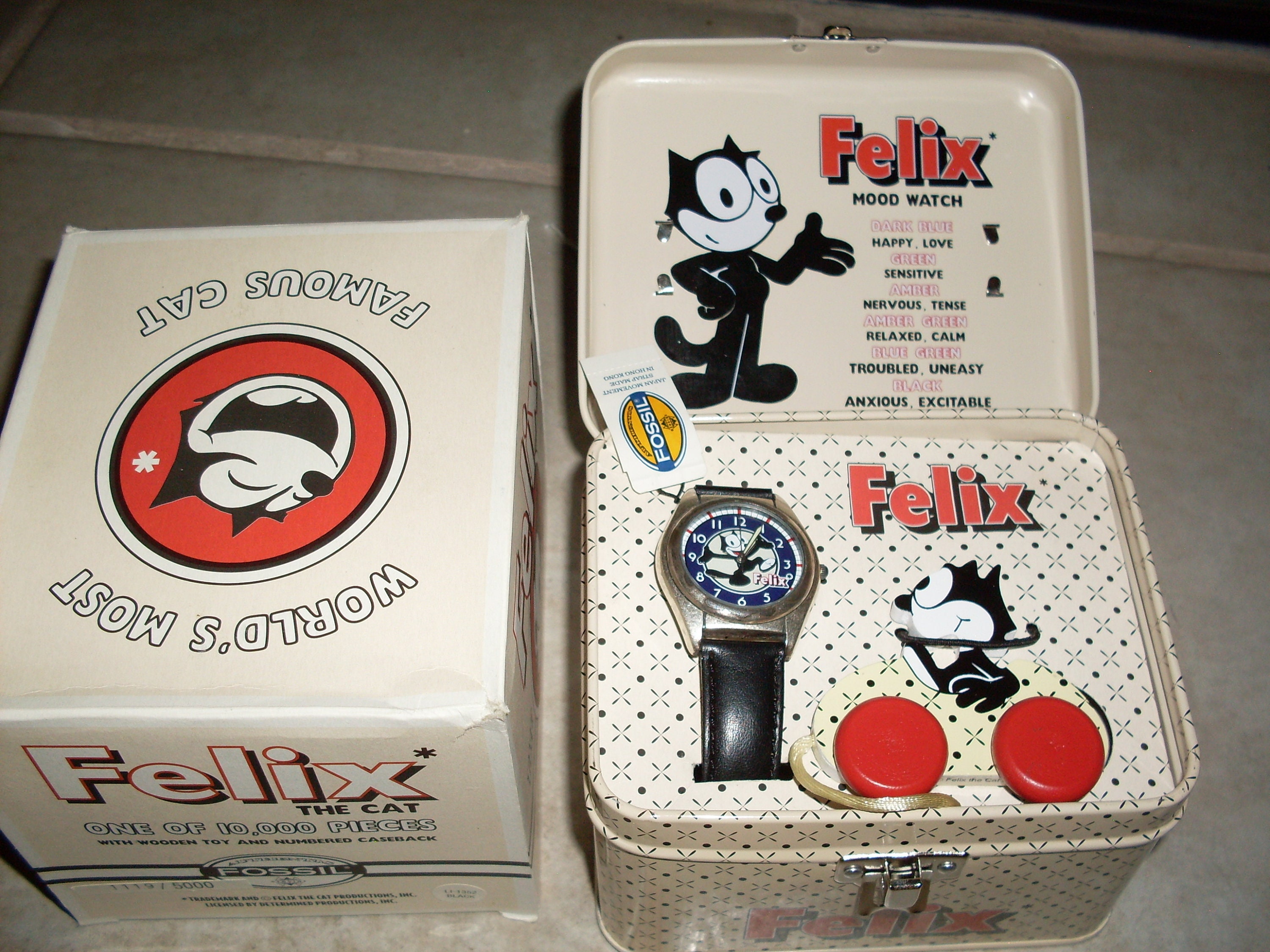 Felix the Cat Collectible Fossil Watch - Etsy