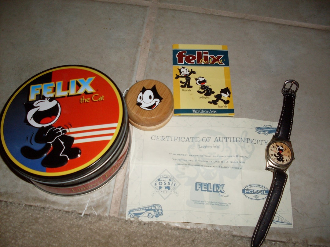 Felix the Cat Fossil Collectors Watch Laughing Felix - Etsy