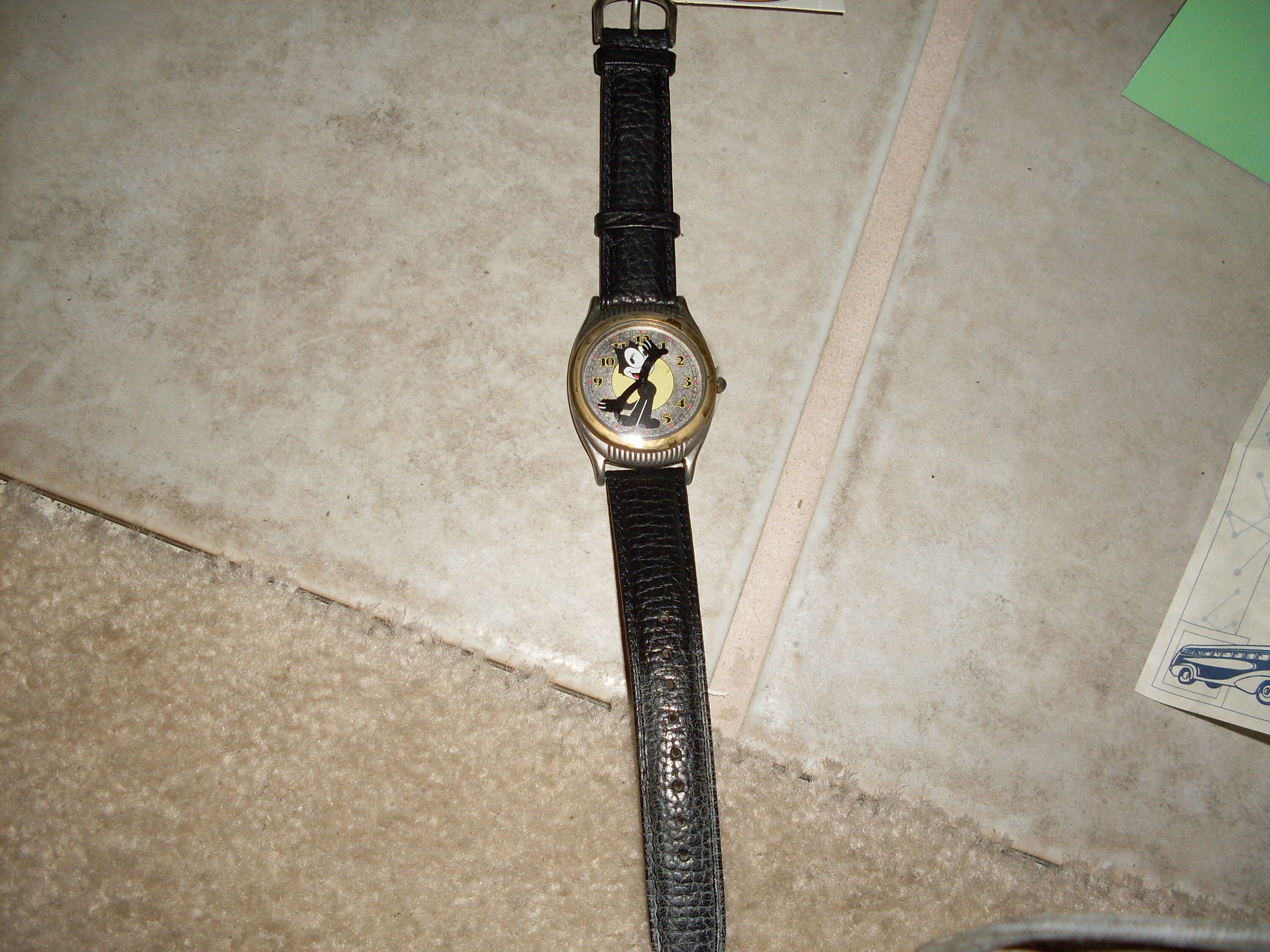 Felix the Cat Fossil Collector Watch Classic Felix - Etsy