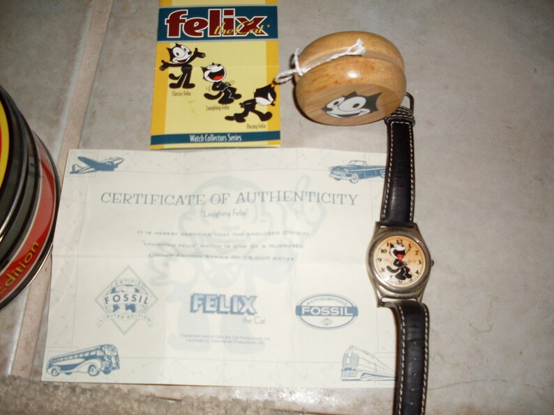 Felix the Cat Fossil Collectors Watch Laughing Felix - Etsy